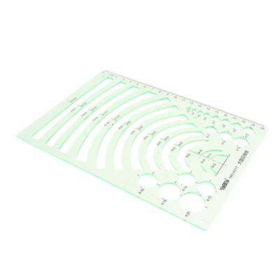 Plastic Circle Radius Master Drawing Template Arc Template Stencil ...
