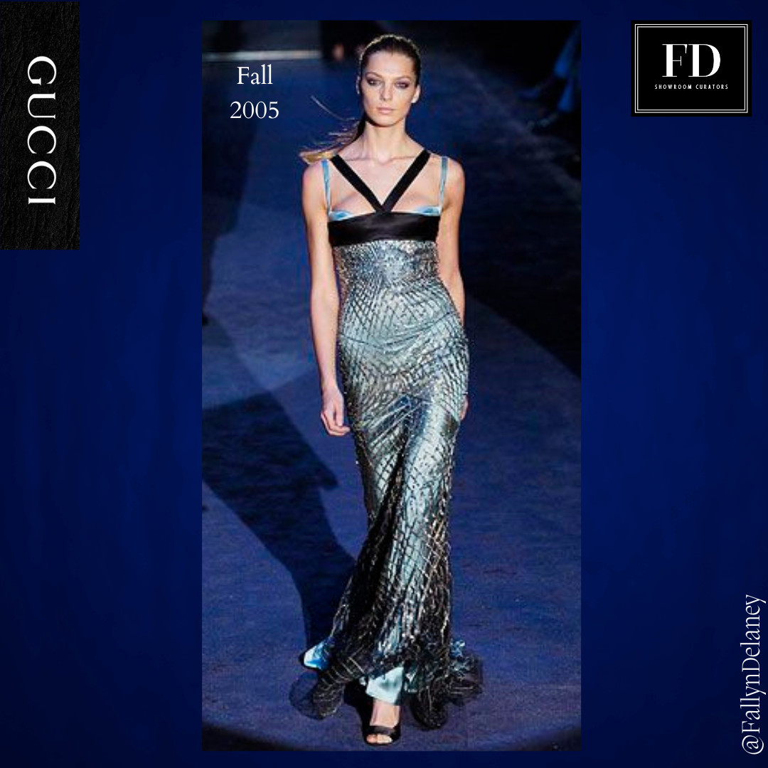 Gucci Runway/Editorial Sequin Evening Gown Fall/Winte… - Gem