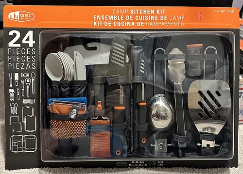 🔥GSI Outdoors Camp Kitchen Survival Kit 24 Piece New 1741941 | eBay