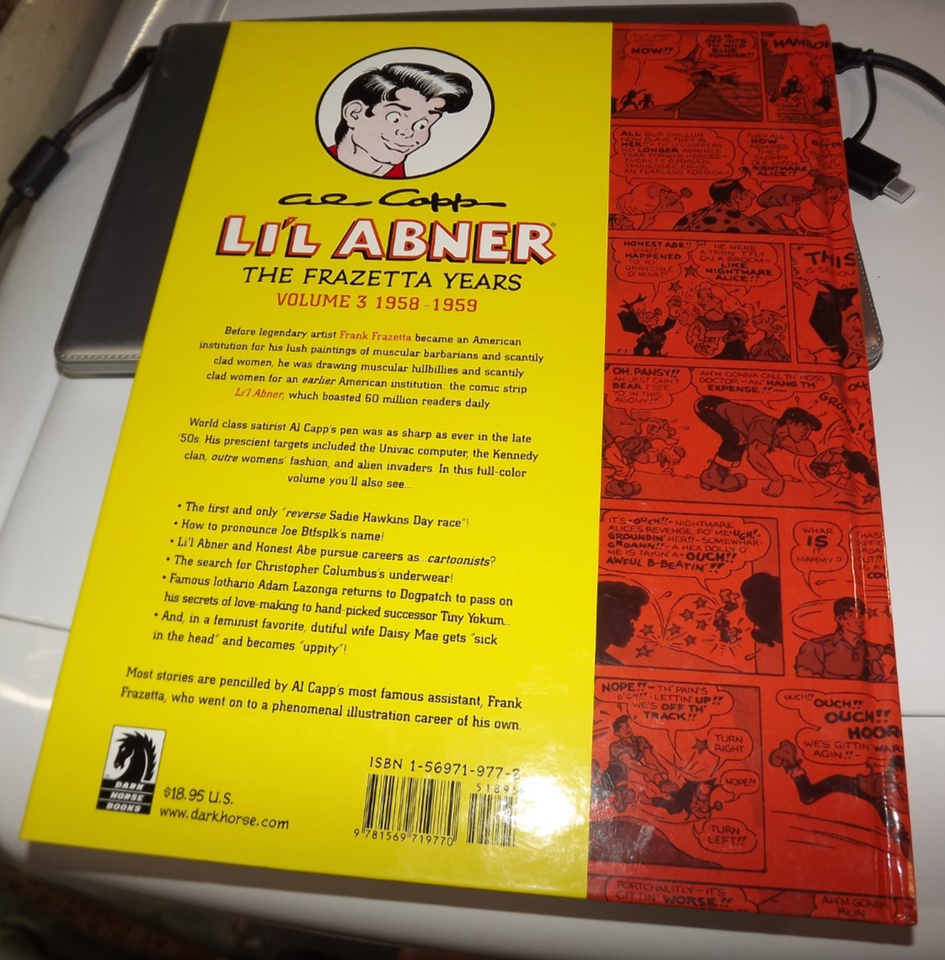 Al Capp Li l Abner The Frazetta Years Volume 3 1958-1959 hardback book Kitchen | eBay
