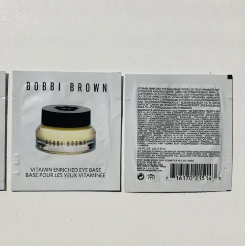7.5ml Bobbi Brown Vitamin Enriched Eye Base Primer Sample 5pc x 1.5ml ...