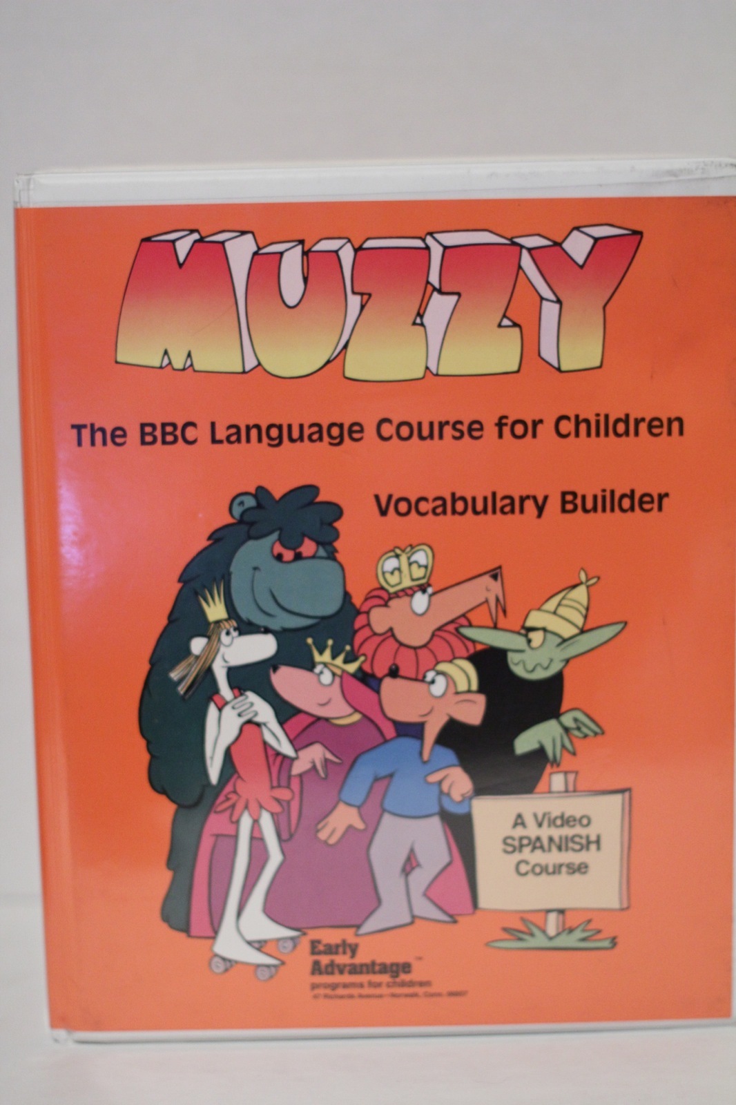 Muzzy BBC Language Course VHS Video Set: SPANISH Vocabulary Builder ...