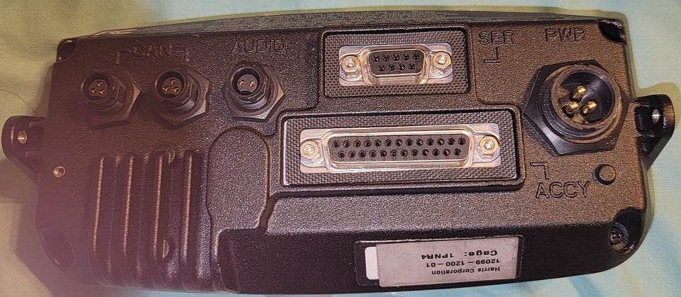 HARRIS CH-100 XG-100M COLOR TOUCHSCREEN CONTROL HEAD XG100M UNITY LAST ...