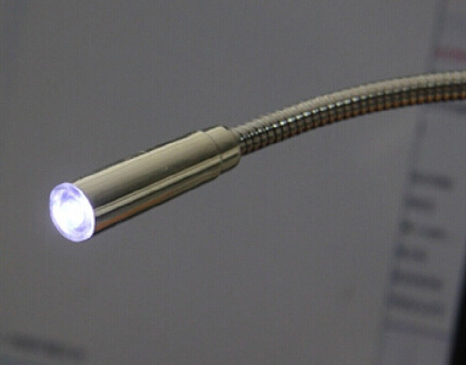 4X Convenient Flexible USB LED Light Reading Laptop Night Fixture ...