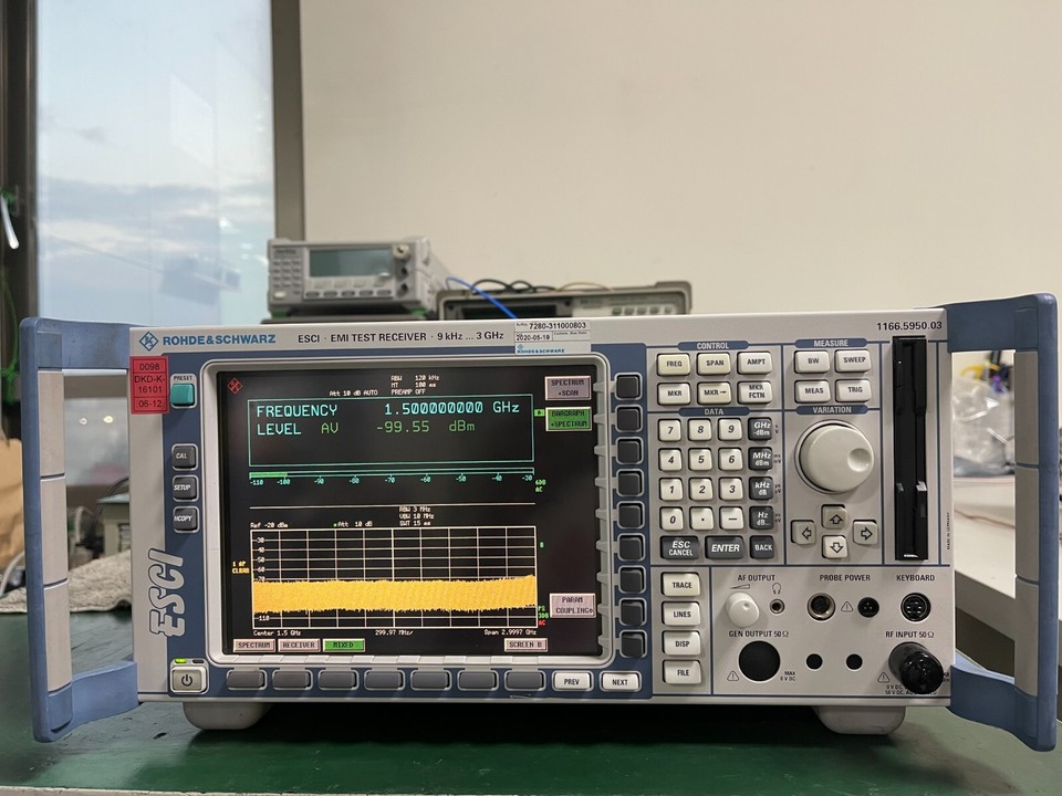 Rohde & Schwarz ESCI EMI Test Receiver 9KHz to 3GHz _ | eBay