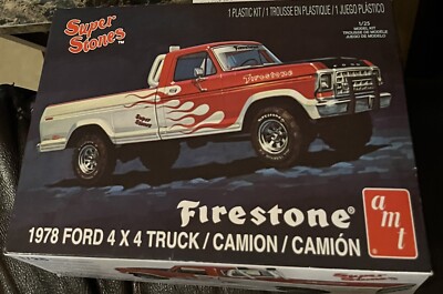 🏁 AMT Super Stones "Firestone" 1978 Ford 4x4 Pickup Kit 1/25 🏁 | eBay