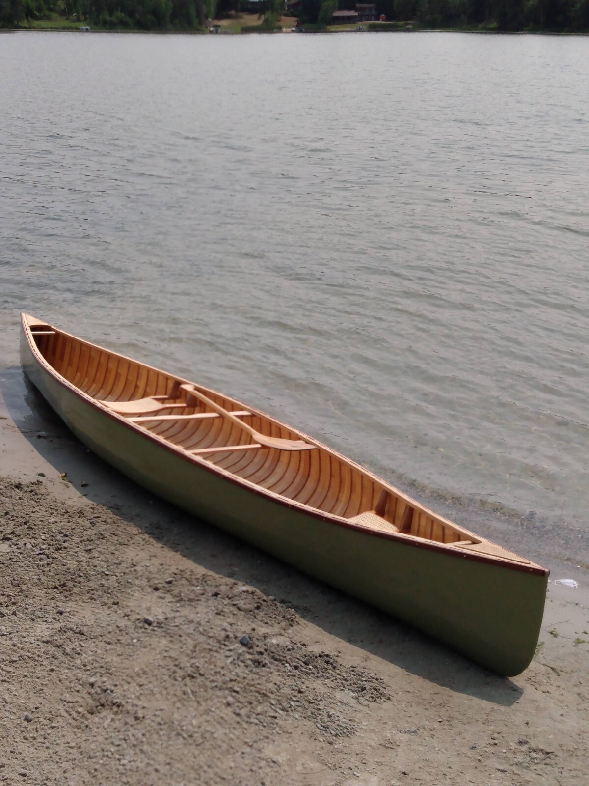wood canvas canoe 17' new, all traditional construction | eBay