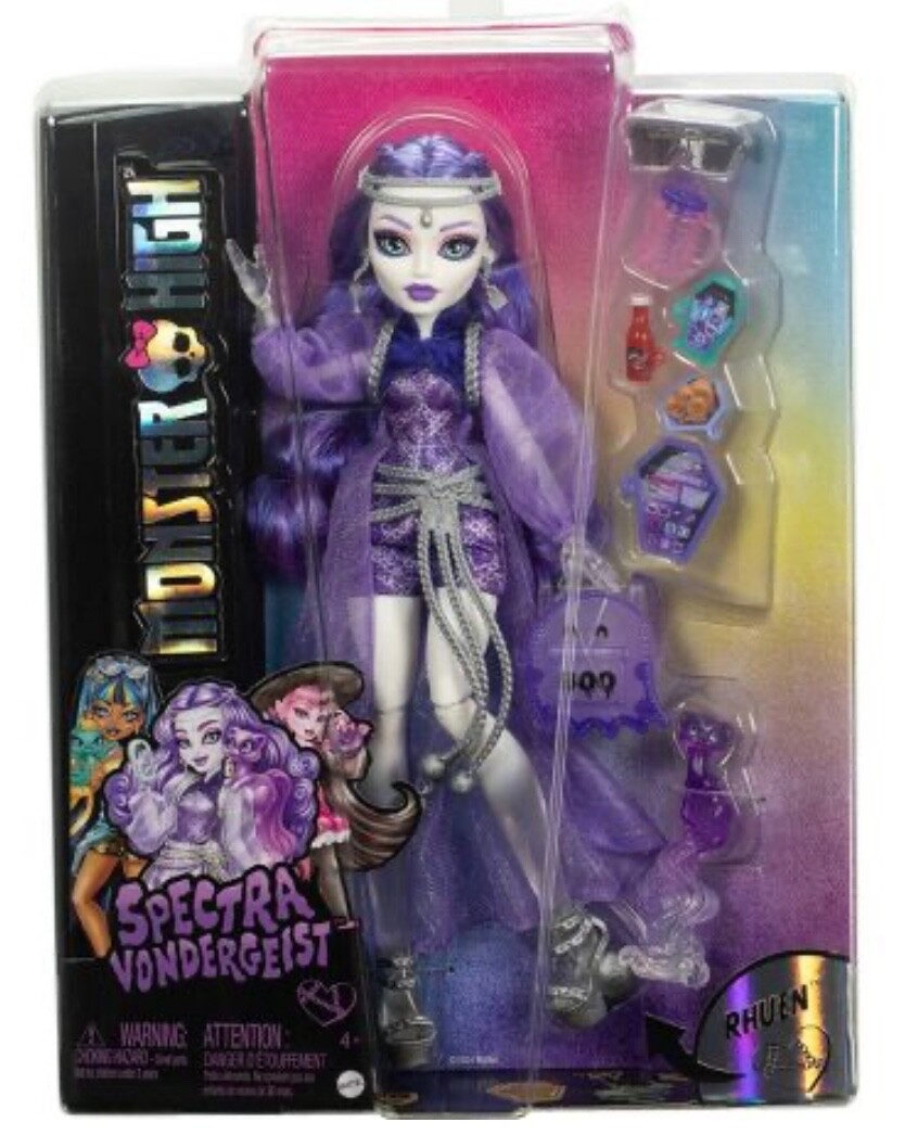 Monster High Spectra Vondergeist Doll Core G3 NEW!