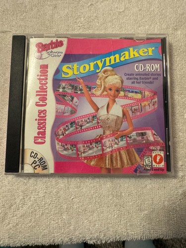 BARBIE Storymaker PC CD-Rom Video Game - Vintage 90s Classics | eBay