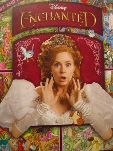 Disney Look and Find Book: Enchanted - Hardcover By Joanna Spathis ...