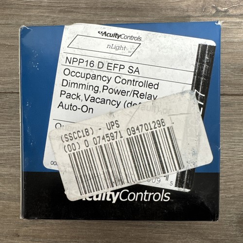 Acuity Controls NPP16 D EFP SA NLight Power Relay Pack 120-277VAC 50 ...