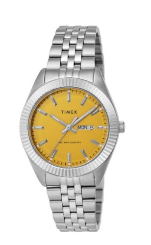 Timex Waterberry Legacy Yellow Dial Used Watches with Purchase History ...