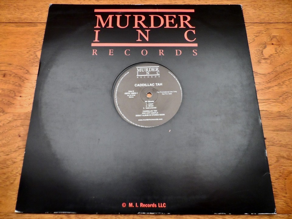 Caddillac Tah ‎♫ I Got'cha Ma ♫ 2003 Murder Inc. Records 12" Promo ...