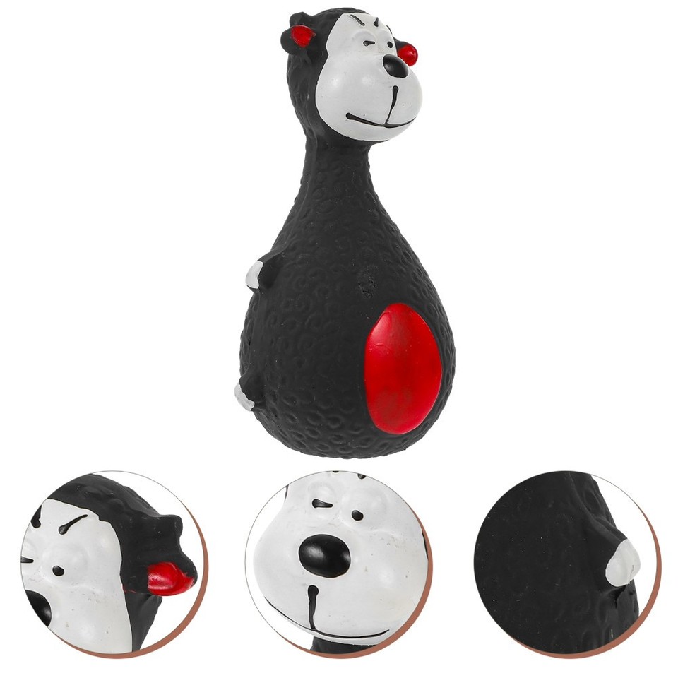 Puppy Toy Squeaky Dog Chew Toy Donkey Molding Dog Puppy Chewable ...