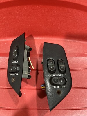 1992-1996 F150 F250 F350 BRONCO Left & Right Window Switches Black | eBay