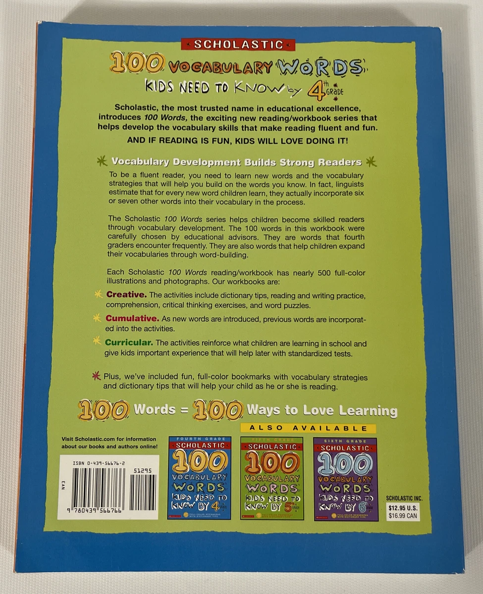 Vocabulary Words To Know