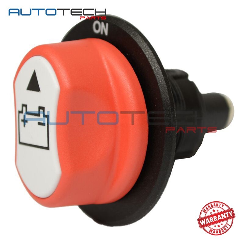 12-48VDC BATTERY MASTER SWITCH ON/OFF REMOVABLE ACTUATOR 12V/100A; 24V ...