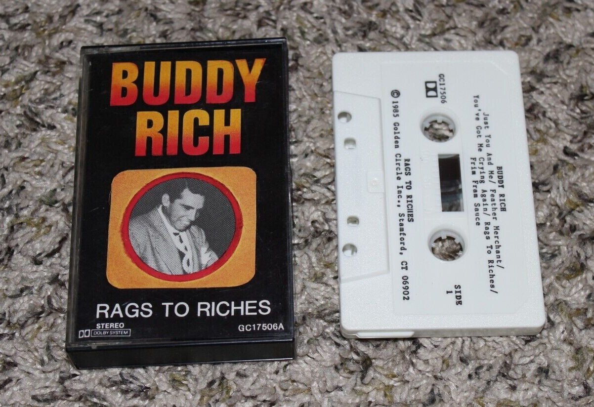 Working Cassette Tape ~ Buddy Rich Rags to Riches | eBay