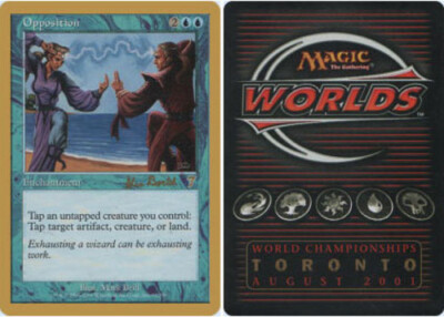 4x Opposition - Alex Borteh - 2001 ~ Near Mint World Championship Q MTG ...