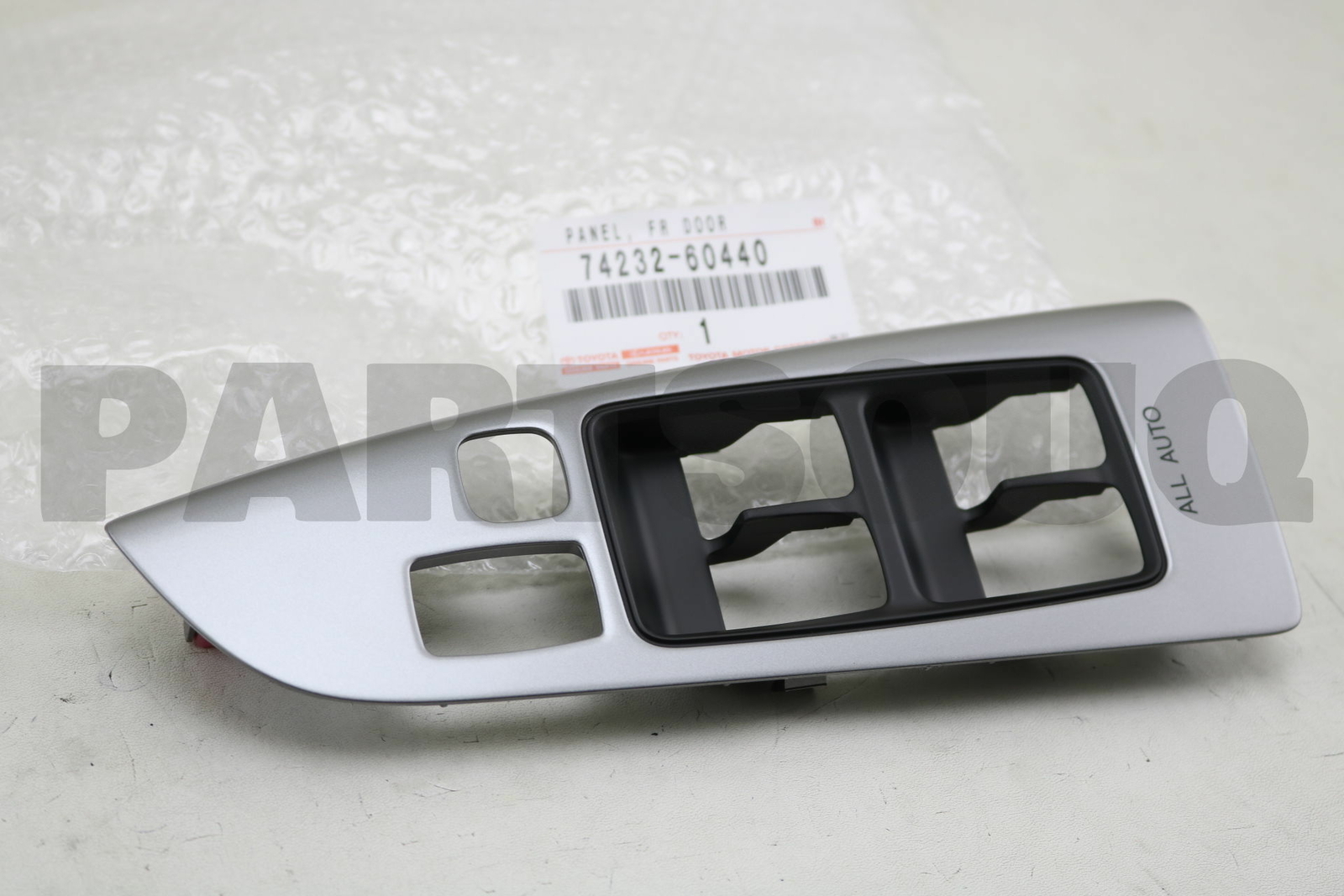7423260440 Genuine Toyota PANEL, FRONT ARMREST BASE, UPPER LH 74232 ...