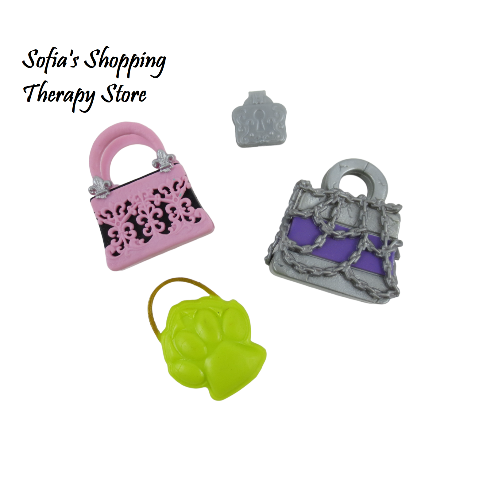 Monster High Doll Ghoul’s Night Out Purse Bag Clawdeen Rochelle Spectra ...