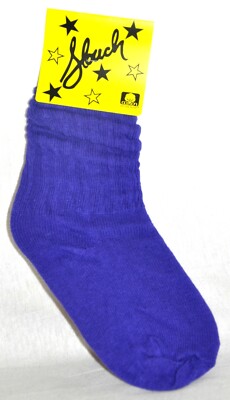 Slouch Socks Women's Scrunch Hooters Socks Purple Size 6-8 NWT Made In ...