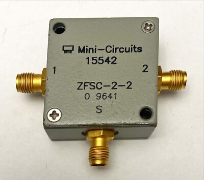 Mini-Circuits 15542 Directional Coupler. Model: ZFSC-2-2 | eBay