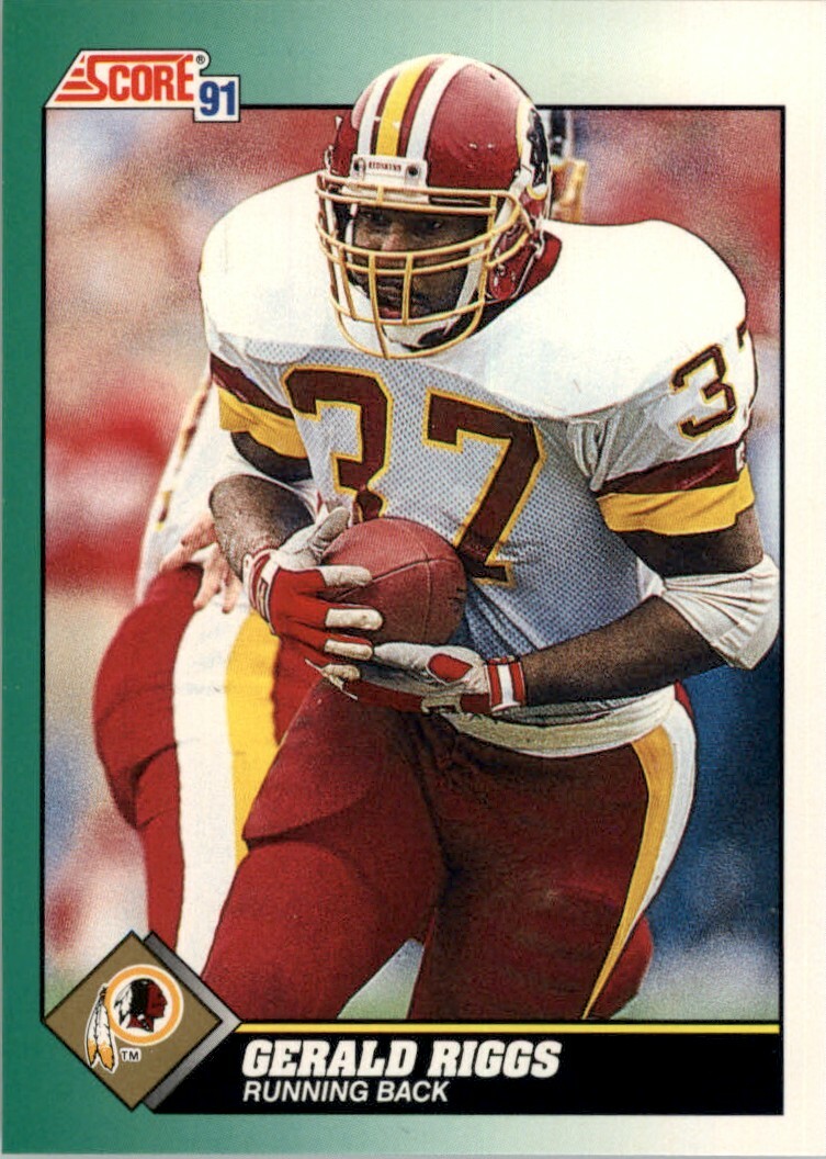 1991 Score NFL Gerald Riggs #237 | eBay