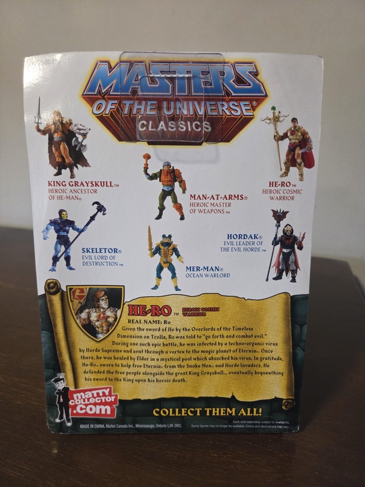 Mattel Masters of Universe Classics He-Ro Action Figure. | eBay