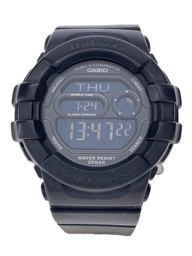 Casio Scratches/Baby-G/Quartz Watch/Digital/Rubber/Blk/Blk/Bgd-14// | eBay