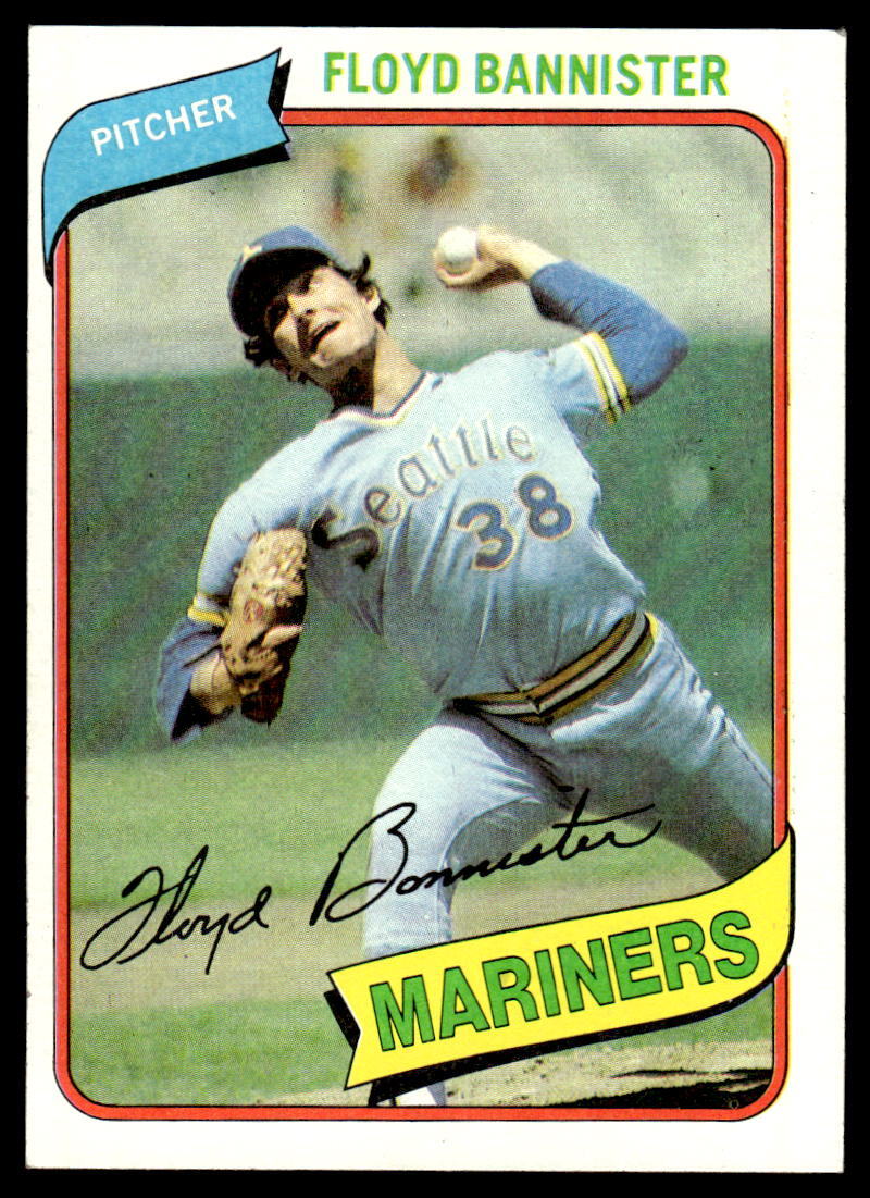1980 Topps Floyd Bannister #699 Seattle Mariners Baseball Card | eBay