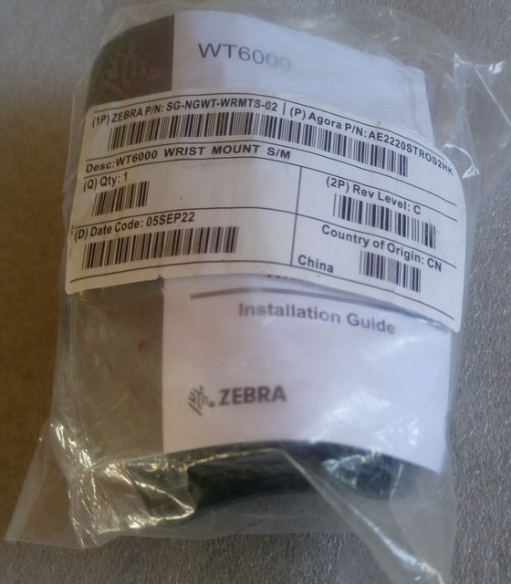 Zebra WT6000 Handheld Barcode Scanner W/battery for sale online | eBay