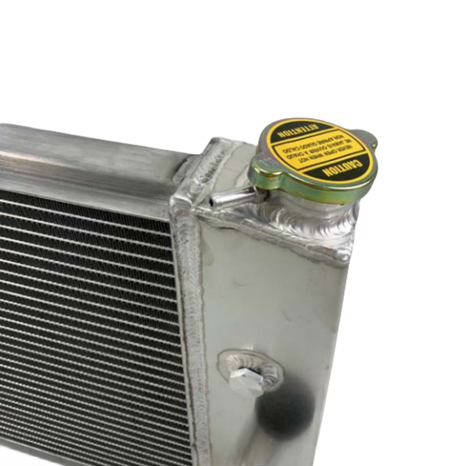 CC432 3 Row Aluminum Radiator For 71-77 Chevy Vega /75 76 Pontiac Astre ...