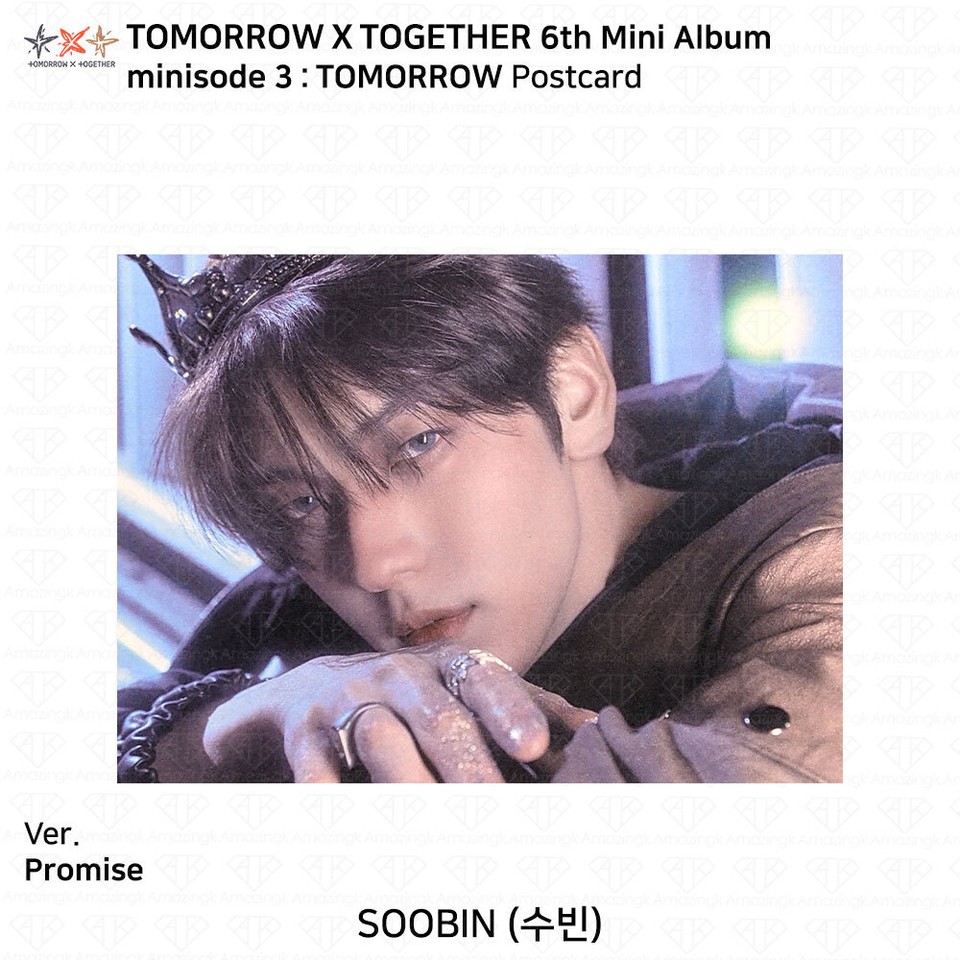 TXT Tomorrow X Together minisode 3: TOMORROW Photocard Postcard Poster ...