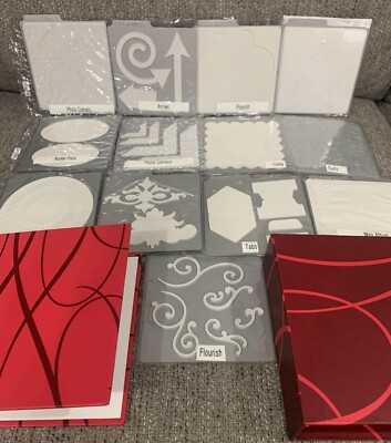 QuicKutz 4 x 4 dies / with binder and cover | eBay