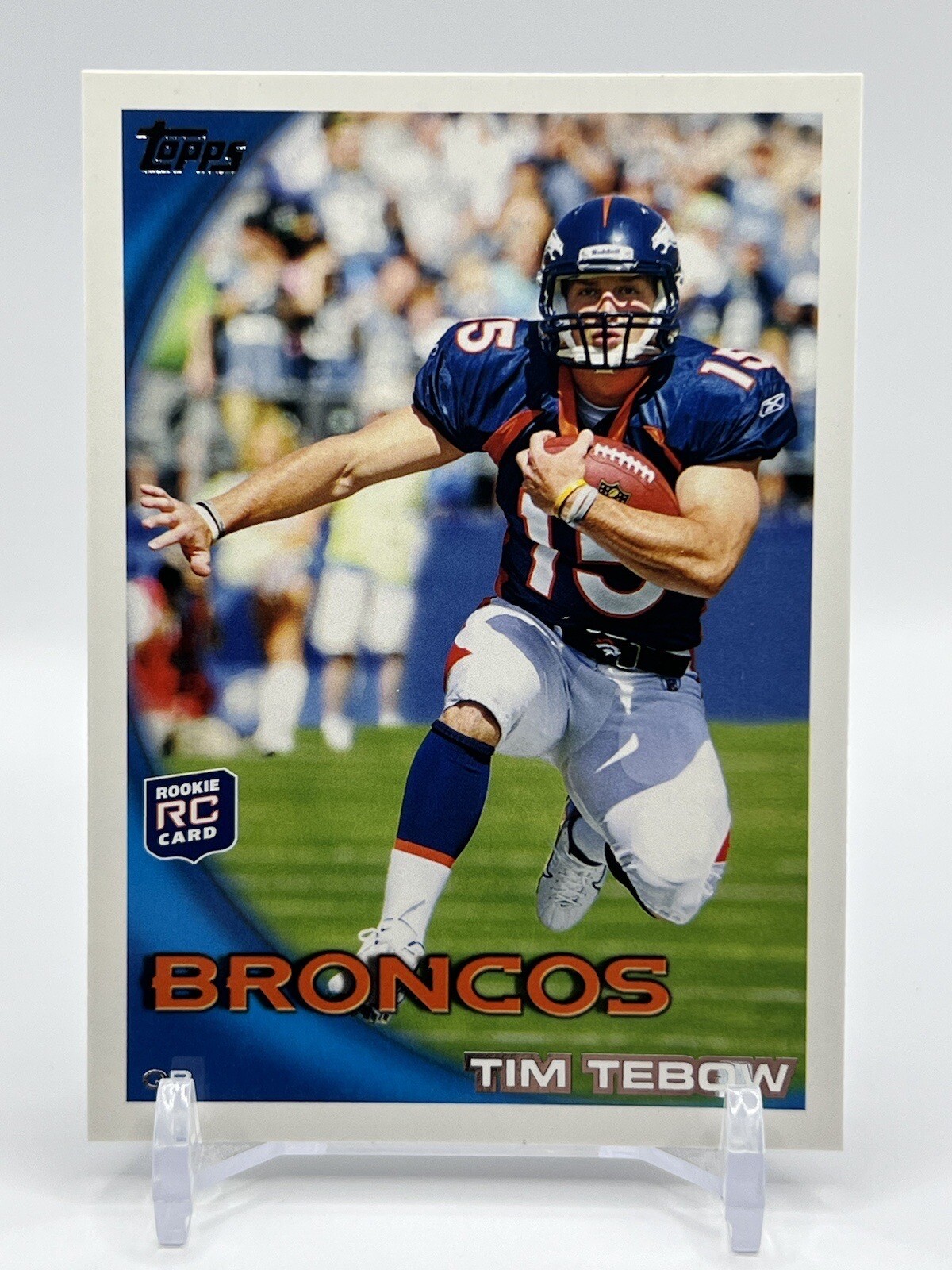 Tim Tebow 2010 Topps NFL Football Rookie #440 RC Florida Gators Denver ...