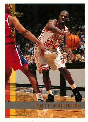 1997 MIAMI HEAT NBA Card JAMAL MASHBURN Topps | eBay Australia