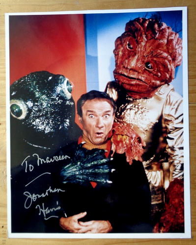 Autograph Jonathan Harris Lost In Space 8x10 color photo Inscribed ...