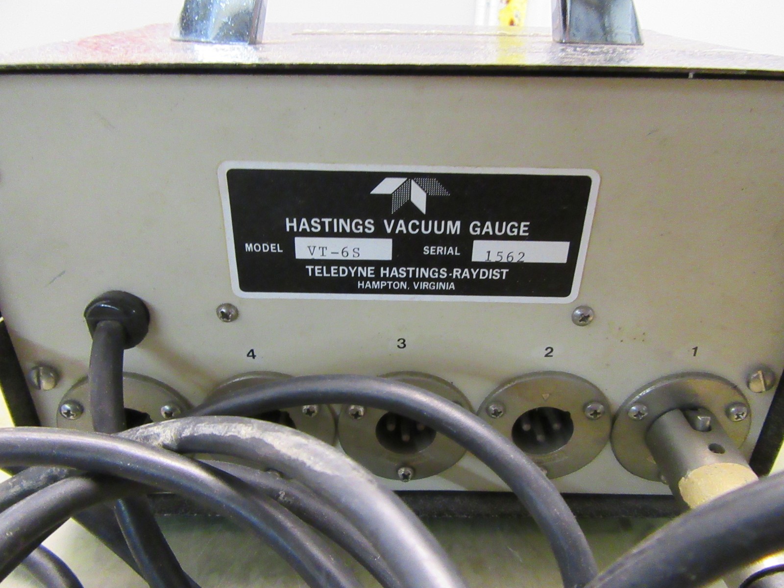 teledyne hastings vt-6s vacuum gauge meter controller [4*X-23] | eBay
