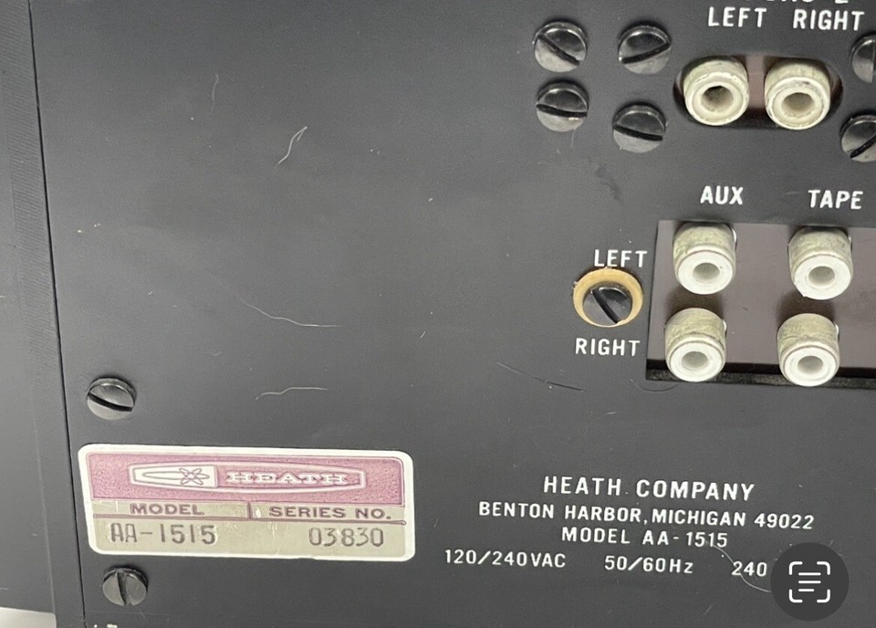 Heathkit AA-1515 | eBay