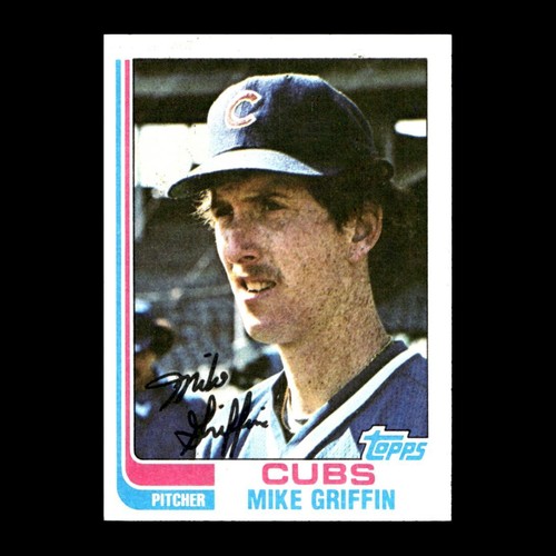 Mike Griffin 1982 Topps Chicago Cubs #146 R313B 3 | eBay