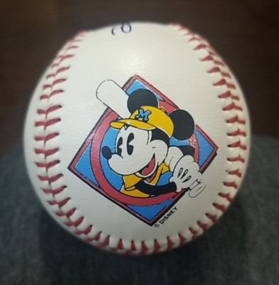 Walt Disney Mickey Mouse Souvenir Baseball - Goofy Donald Chip Dale | eBay