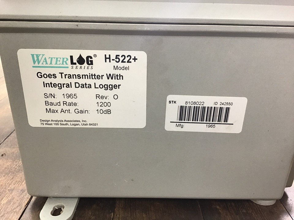 WaterLog H-522+, GOES Transmitter With Integral Data Logger | eBay