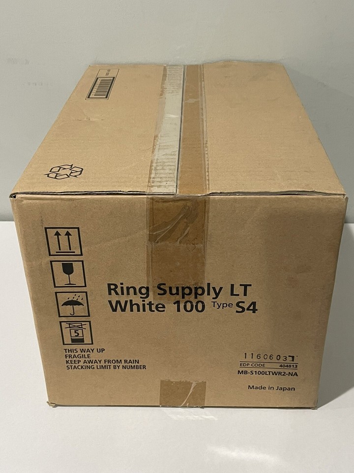 Ricoh 404813 Ring Supply White 100 TYPE S4 for Ricoh Pro 8100 Series ...