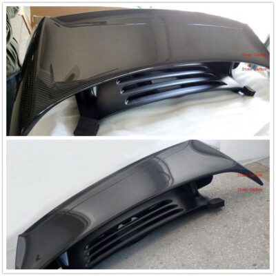 For Porsche 997 GT2 Turbo Rear Spoiler Wing Carbon Fiber Blade and FRP ...