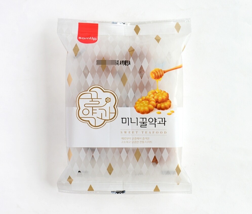 Korean SPC SAMLIP Sweet Delicious MINI HONEY YAKGWA 140g Teafood | eBay