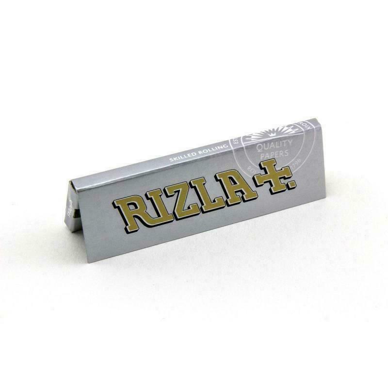 RIZLA STANDARD BULK - Green Silver Red Liquorice Genuine Rolling Papers ...