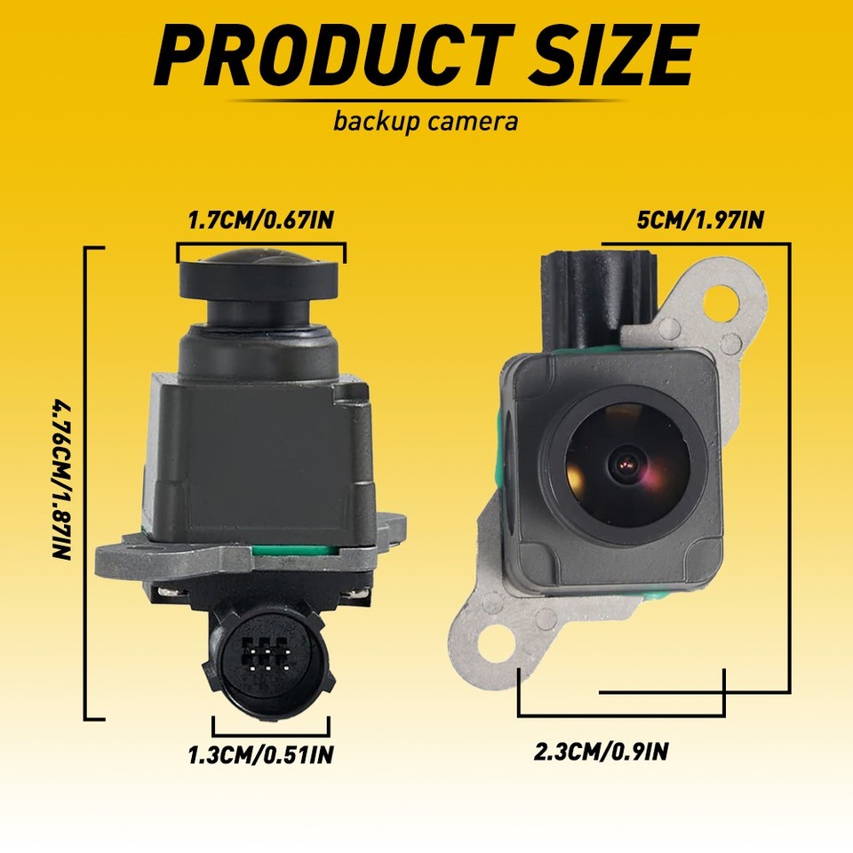 Rear View Back Up Camera Fit for 2016-2019 Dodge Ram 1500 2500 ...