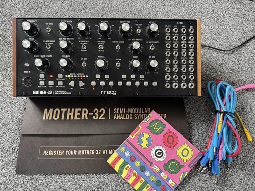 Moog Mother 32, Synth / Eurorack / Semi Modular + Cables, Manual, PSU ...