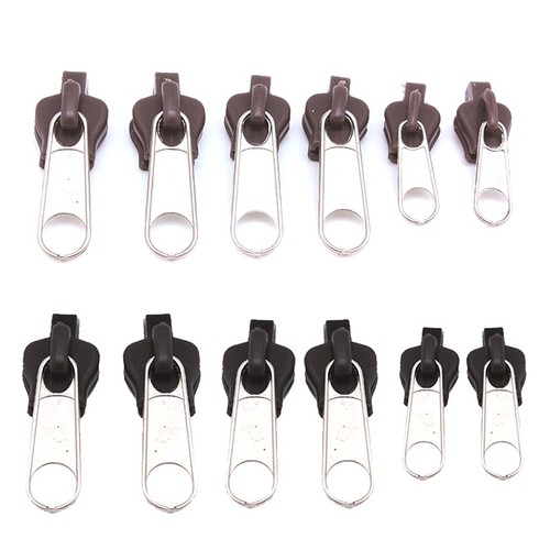 6pcs Instant Zipper Universal Instant Fix Zipper Repair Replacement Zip ...